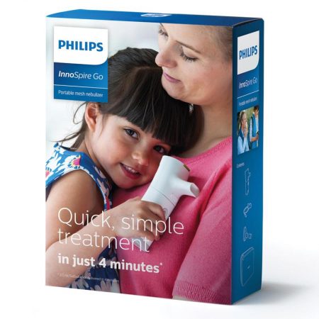 Philips Respironics Innospire Go Portable Mesh Nebulizer with Battery ...