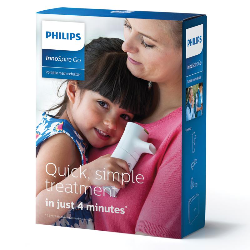 Philips Respironics Innospire Go Portable Mesh Nebulizer with Battery ...