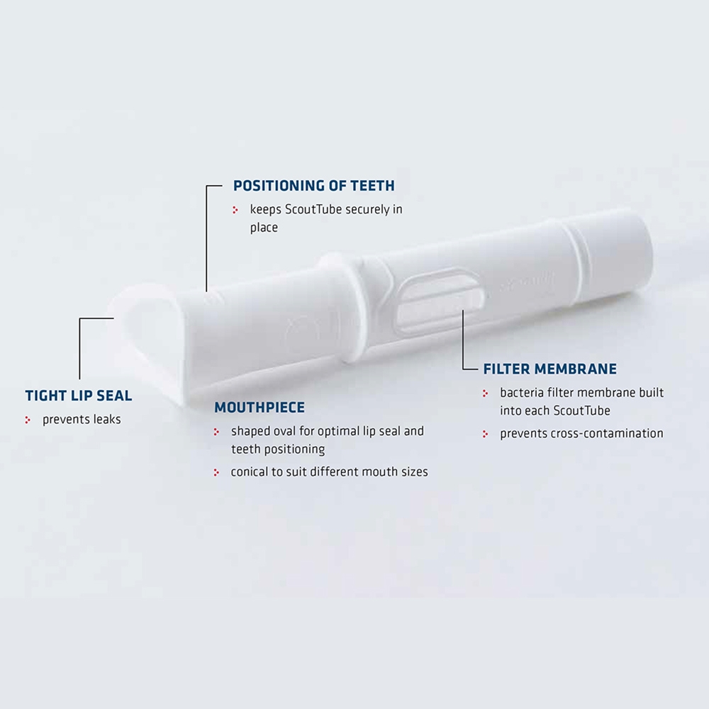 Schiller Disposable ScoutTube For Ultrasound Spirometer – Compass Medical