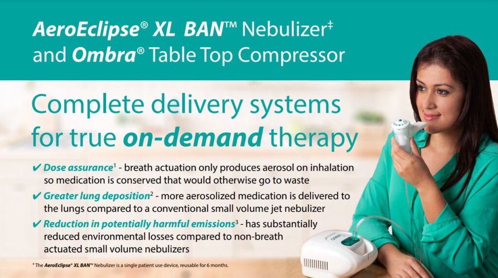 Trudell Medical International Ombra Breath Actuated Nebulizer – Compass ...